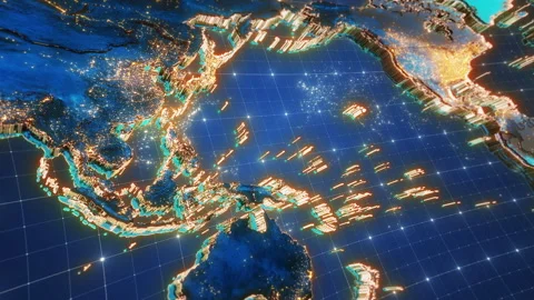 World Map News Background | Stock Video | Pond5