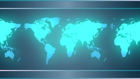 world map news like seamless loop backgr... | Stock Video | Pond5