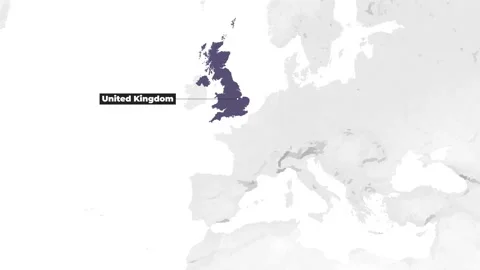 Uk Map Animation Stock Footage ~ Royalty Free Stock Videos | Pond5