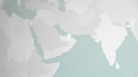 Map Arab World Stock Videos – Royalty-Free HD & 4K Videos