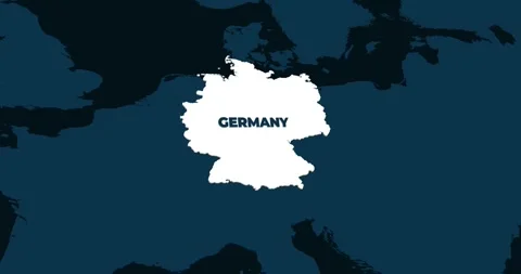 Map Of Germany Stock Video Footage | Royalty Free Map Of Germany Videos ...