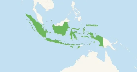 Indonesia Map Stock Video Footage | Royalty Free Indonesia Map Videos ...