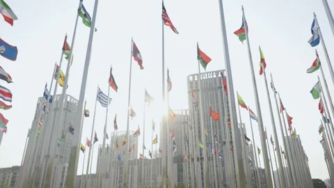 World national flags | Stock Video | Pond5