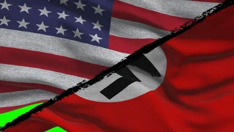 World War 2 America VS Nazi Germany | Stock Video | Pond5