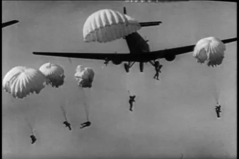 World War II - May 10 1940 Blitzkrieg -... | Stock Video | Pond5