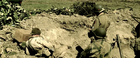 World War Two American soldiers | Stock Video | Pond5