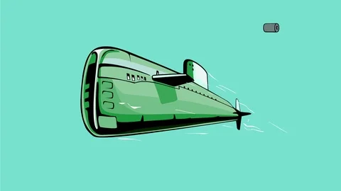 Submarine Depth Charges Stock Footage ~ Royalty Free Stock Videos | Pond5