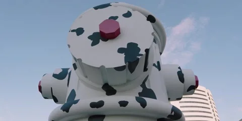 The worlds largest active fire hydrant i... | Stock Video | Pond5