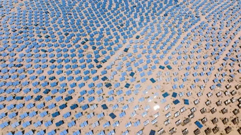 World's largest solar plant delivering r... | Stock Video | Pond5