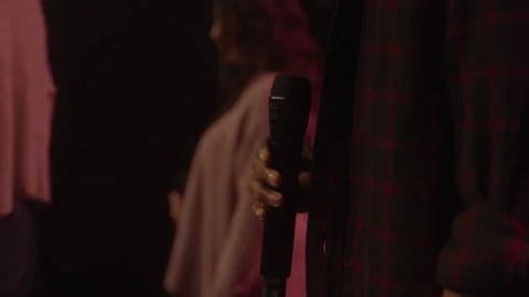 Sing Mic Stock Footage ~ Royalty Free Stock Videos | Pond5