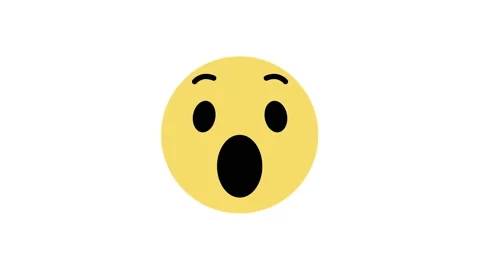 Wow Emoticon. Facebook Reactions Icon. L... | Stock Video | Pond5