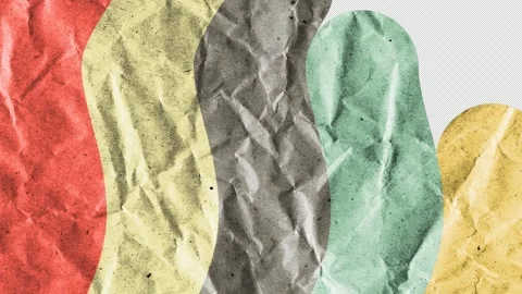 Wrinkled Paper Animation Stock Videos – Royalty-Free HD & 4K Videos