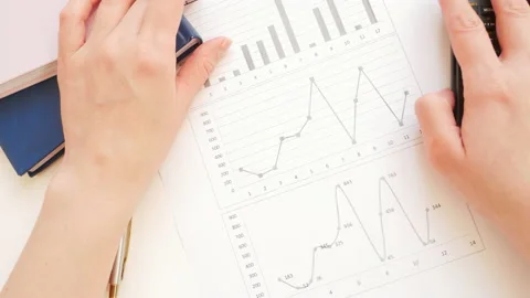 Writes a question mark on poor performan... | Stock Video | Pond5