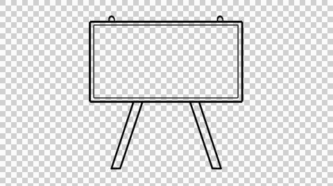 writing board whiteboard line drawing an... | Stock Video | Pond5