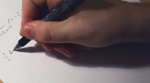 Math Paper Stock Footage ~ Royalty Free Stock Videos | Pond5