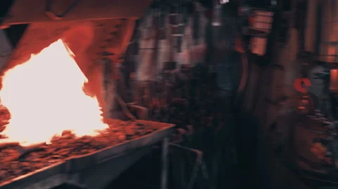Wrought iron manufacturing process | Stock Video | Pond5