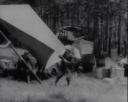 WW1 - US Soldiers - Arriving At Home Aft... | Stock Video | Pond5