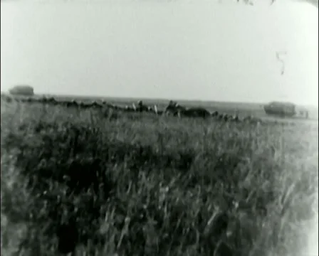 WW1 - US Troops - Front line 01 | Stock Video | Pond5