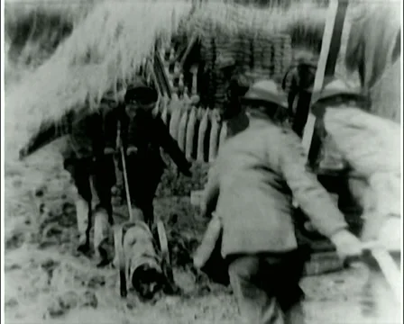 WW1 - US Troops - Front line 05 - Reload... | Stock Video | Pond5