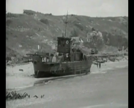 WW2 - 1944 - Operation Overlord D-Day - ... | Stock Video | Pond5