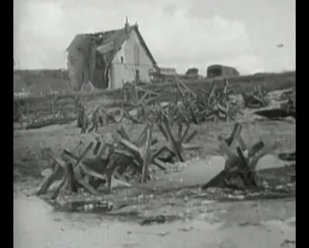 WW2 - 1944 - Operation Overlord D-Day - ... | Stock Video | Pond5