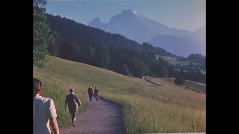 WW2 - Adolf Hitler and Albert Speer walk... | Stock Video | Pond5