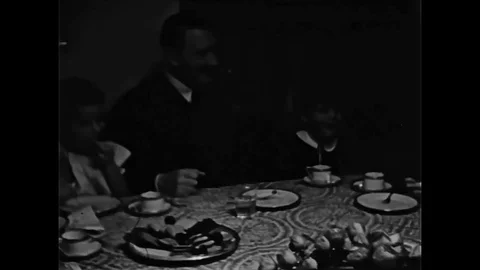 WW2 - Adolf Hitler on children table at ... | Stock Video | Pond5
