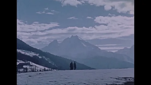 WW2 - Adolf Hitler at a walk with high m... | Stock Video | Pond5