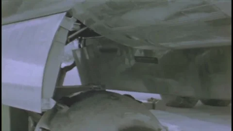 WW2 - B-29 aircraft Bockscar load Atomic... | Stock Video | Pond5