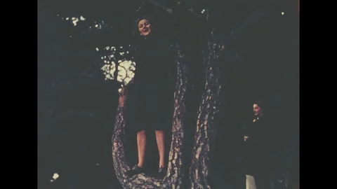 WW2 - Eva Braun hangs in a tree | Stock Video | Pond5