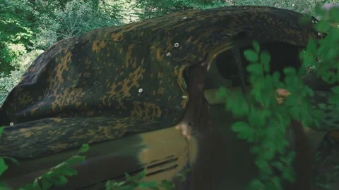 WW2 – German Soldiers hiding vehicle i... | Stock Video | Pond5