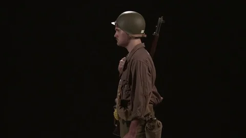 WW2 Pacific Theater U.S. Army G.I. Soldi... | Stock Video | Pond5