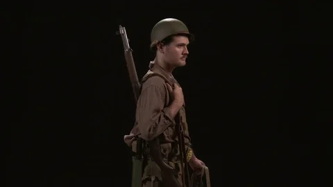 WW2 Pacific Theater U.S. Army G.I. Soldi... | Stock Video | Pond5