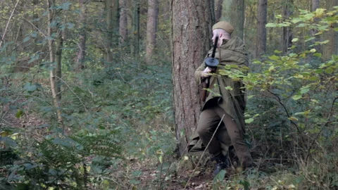 WW2 Soviet Russian red army soldier runn... | Stock Video | Pond5