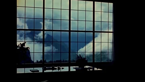 WW2 - View out of window at Berghof, Obe... | Stock Video | Pond5