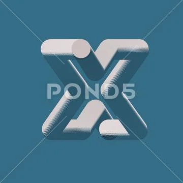 X logo emblem concept. Creative letter X symbol vector file. ~ Clip Art ...