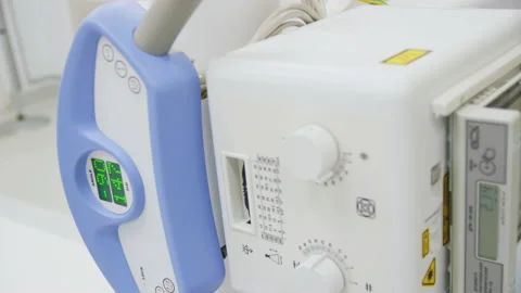 X-ray equipment with control panel and s... | Stock Video | Pond5