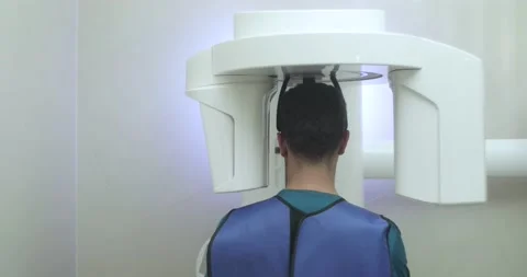 X-ray scan of the jaw and teeth in moder... | Stock Video | Pond5