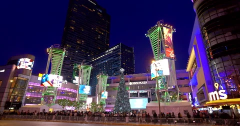 XBOX Plaza, Microsoft Square, Ritz Carlt... | Stock Video | Pond5