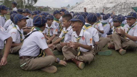 Scout Laughing Stock Footage ~ Royalty Free Stock Videos | Pond5