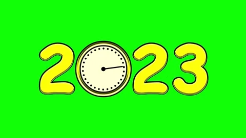 Year change from 2023 to 2024 with 30 se... | Stock Video | Pond5