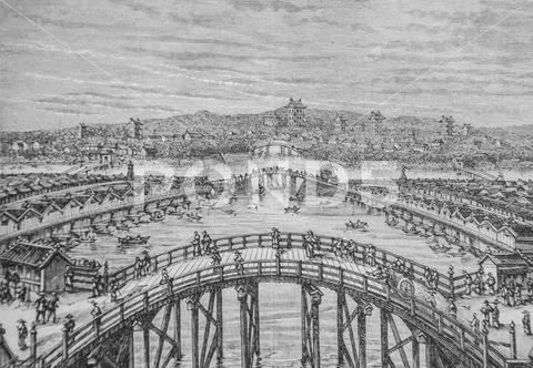 Yeddo or Tokio, 1861-1875, History of France by Henri Martin, editor ...