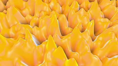 Yellow abstract animated background. smo... | Stock Video | Pond5