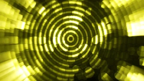 Yellow Abstract Hexagons Animation with ... | Stock Video | Pond5