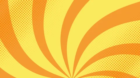 Yellow and orange color animated graphi... | Stock Video | Pond5