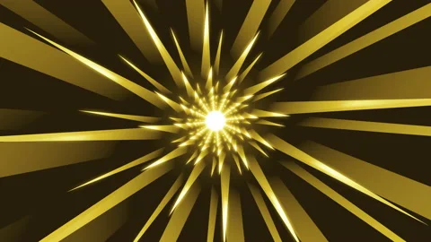 Yellow animated background with sharp st... | Stock Video | Pond5