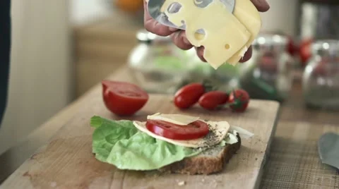 Sandwich Falling Stock Video Footage | Royalty Free Sandwich Falling ...