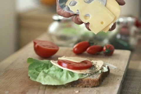 Sandwich Falling Stock Video Footage | Royalty Free Sandwich Falling ...