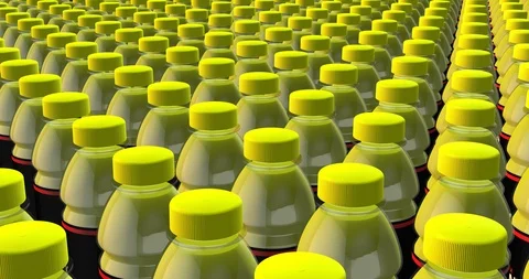 yellow energy drink | Stock Video | Pond5