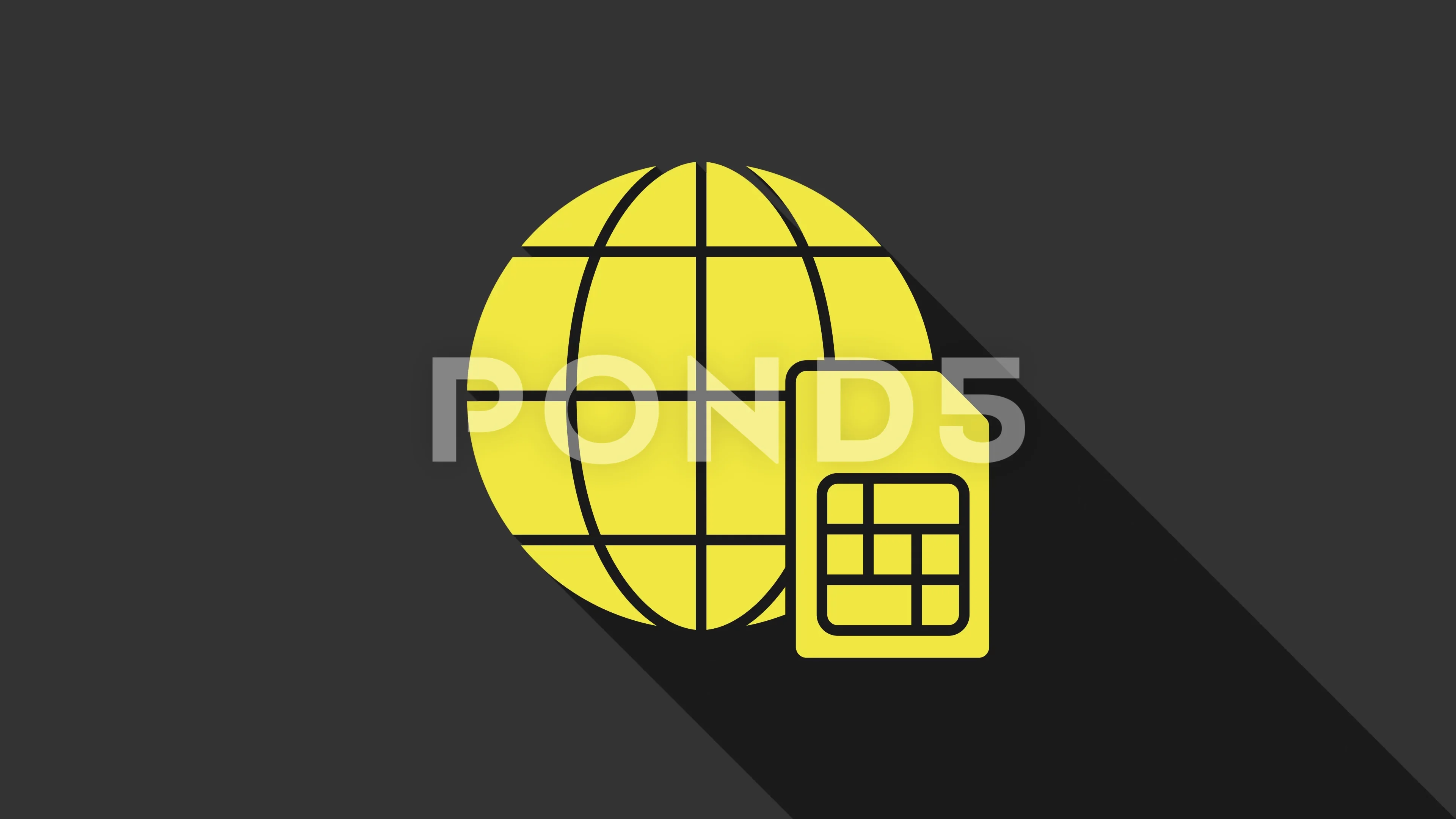 Globe Sim Card Icon